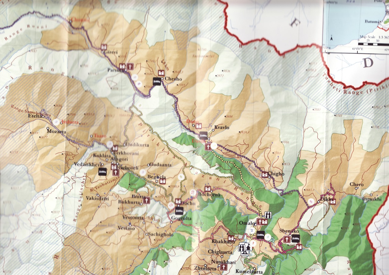 Brožury a mapy :: Tušetie (Thušsko)